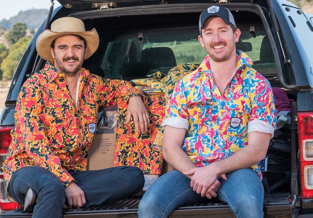 Ed Ross Daniel Allen TradeMutt cofounders - Young Beef Producers' Forum